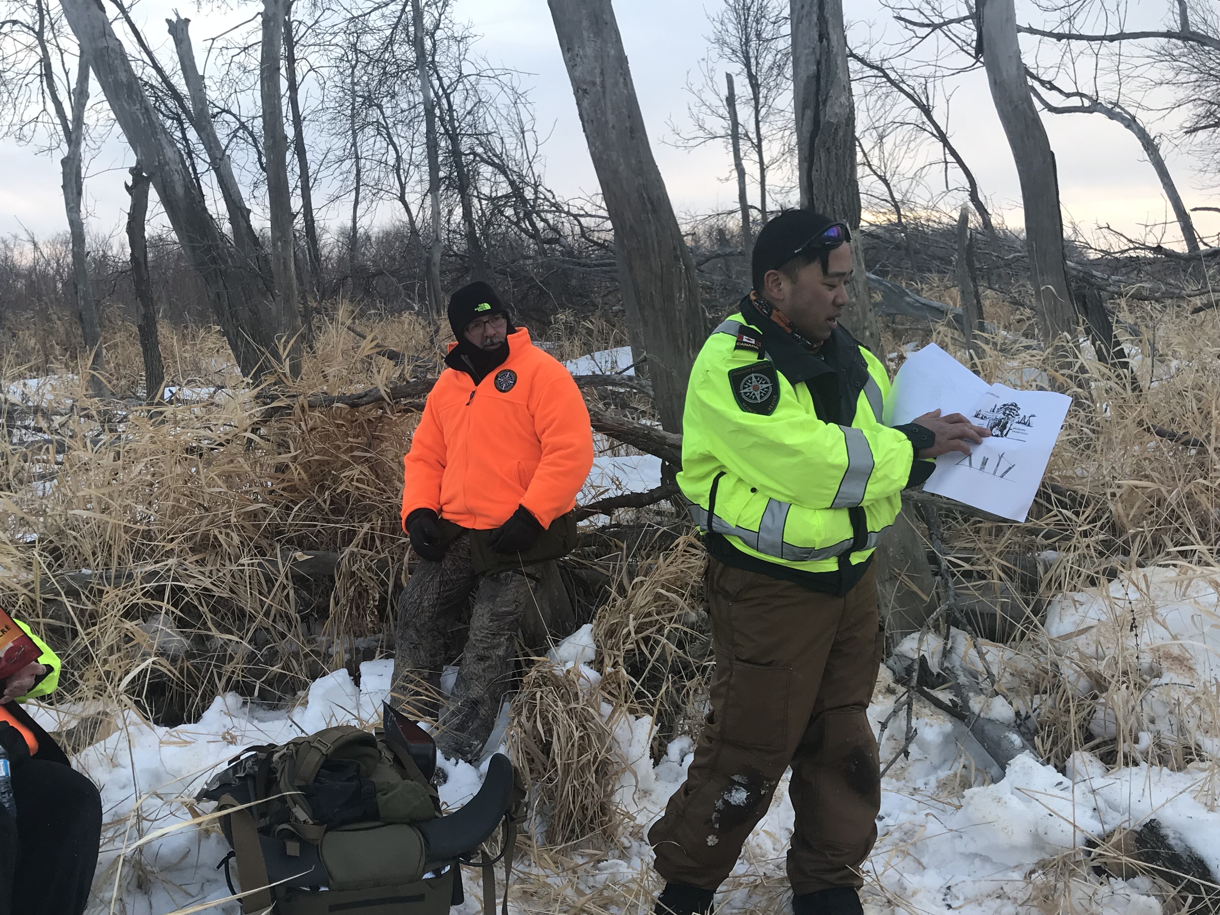 Winter Survival Training Excercise | Brandon Regional Search and Rescue ...