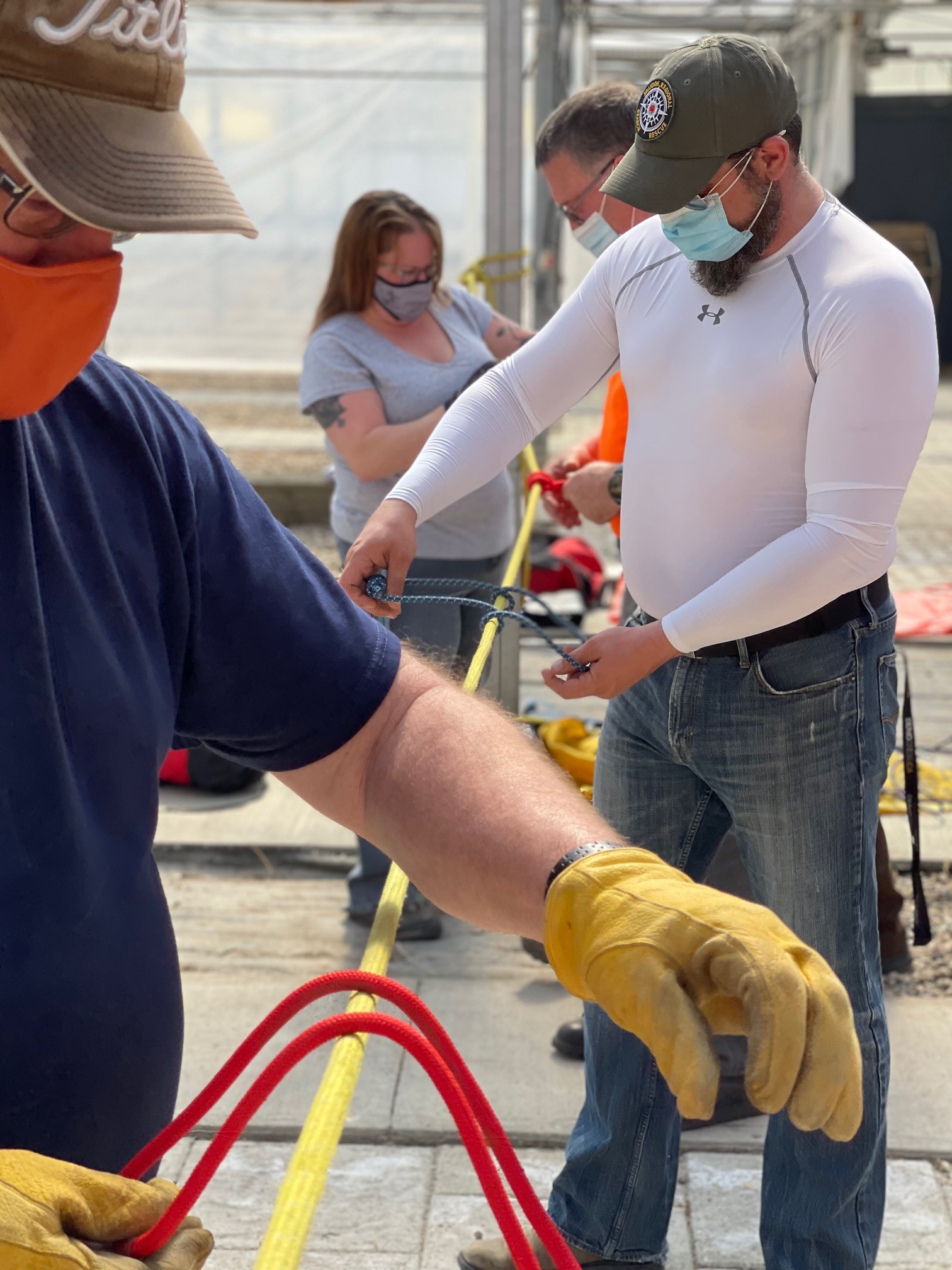 Rope Rescue Training: We Continue to Train! | Brandon Regional Search ...