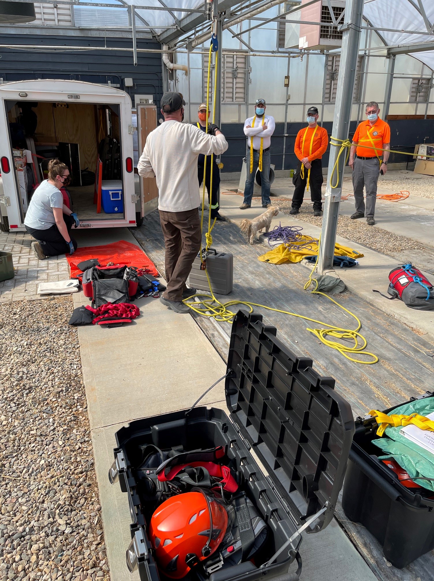Rope Rescue Training: We Continue to Train! | Brandon Regional Search ...